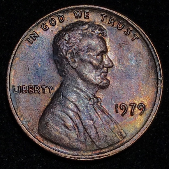 Other | 1979 Lincoln Copper Cent Doubling Toning | Poshmark